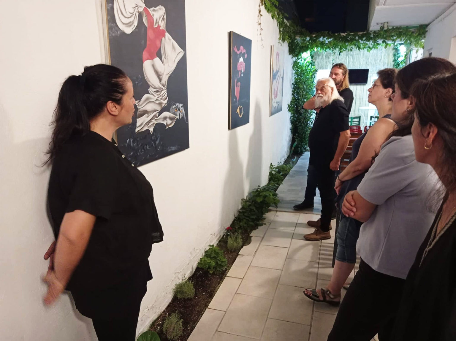 Με την έκθεση ζωγραφικής του Λάκη Μουρατίδη ξεκίνησαν οι εκδηλώσεις ...